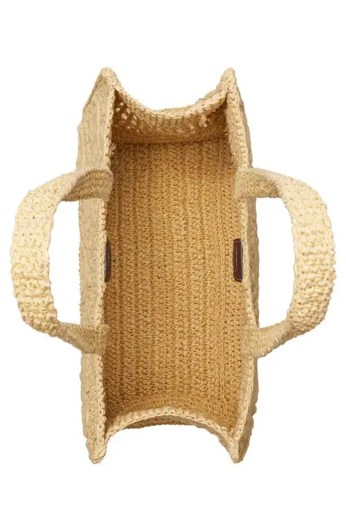 Tory Burch T Monogram Crochet Small Tote