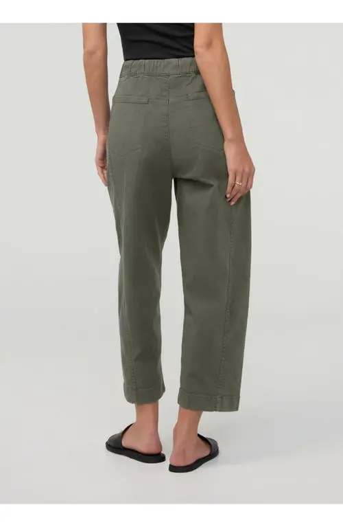 DUER Flextwill Barrel Pull On Pant - Thyme