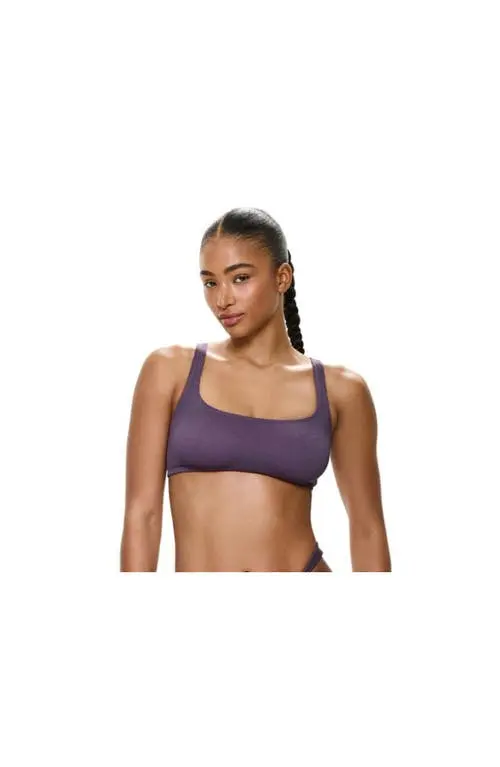 AU NATUREL BY GOTTEX Bikini Top - Aubergine