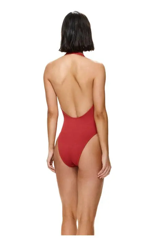 GOTTEX Tubular Halter One Piece - Paprika