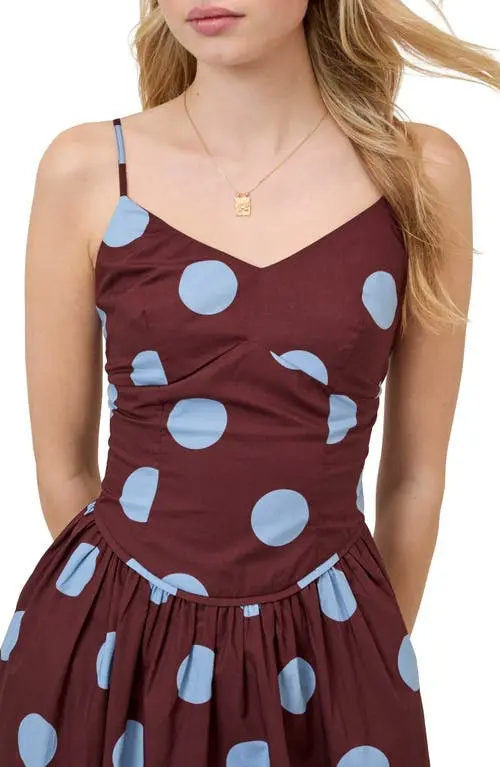 NOBODY'S CHILD Renley Sleeveless Maxi Dress