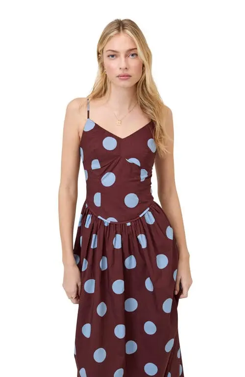 NOBODY'S CHILD Renley Sleeveless Maxi Dress