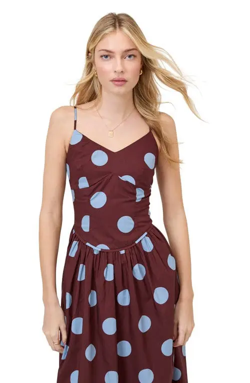 NOBODY'S CHILD Renley Sleeveless Maxi Dress