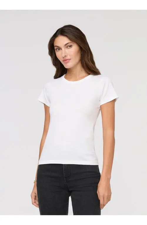 DUER Purepima Slim Crew - White
