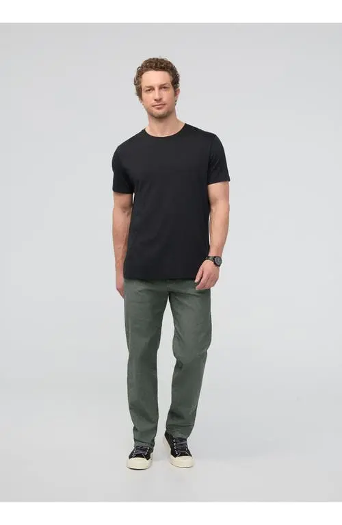 DUER Stretch Canvas Chino - Black-spruce