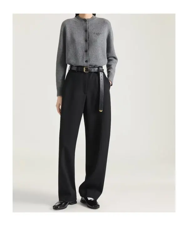 Givenchy Paris 1952 Signature Embroidered Knit Cardigan