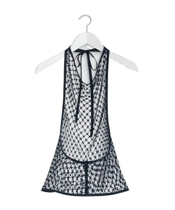 LEMAIRE Fishnet Halter Top