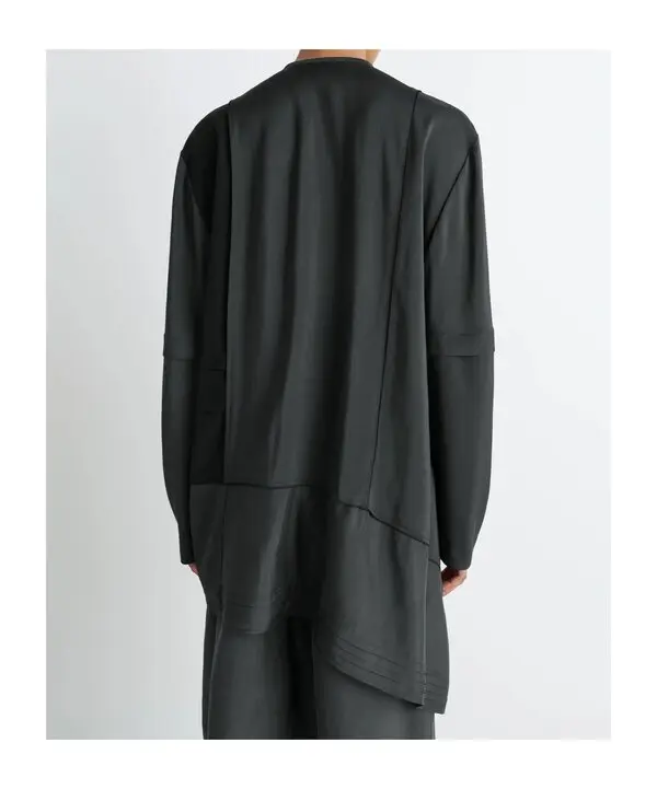 LEMAIRE Pleated Asymmetrical Blouse