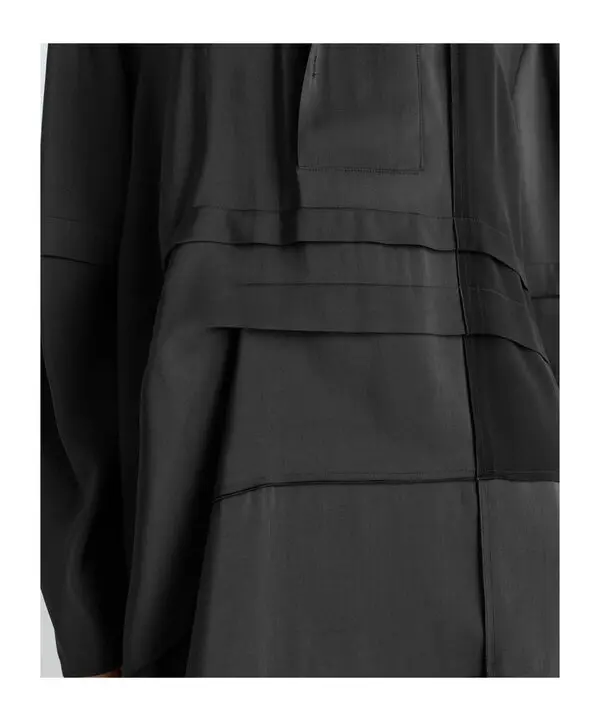 LEMAIRE Pleated Asymmetrical Blouse