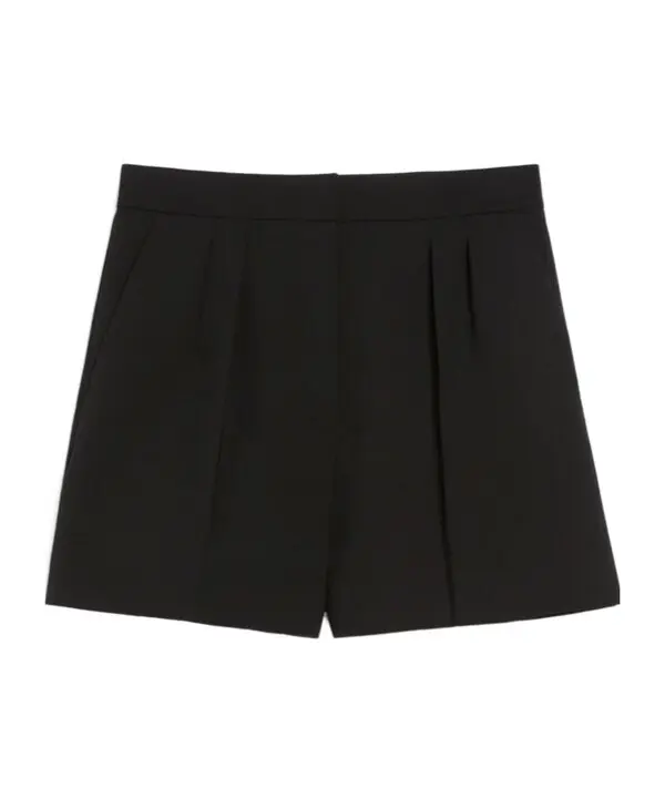 Max Mara Zic Pleat Detailed Shorts