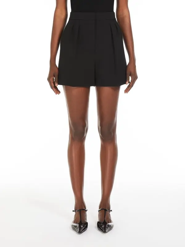 Max Mara Zic Pleat Detailed Shorts