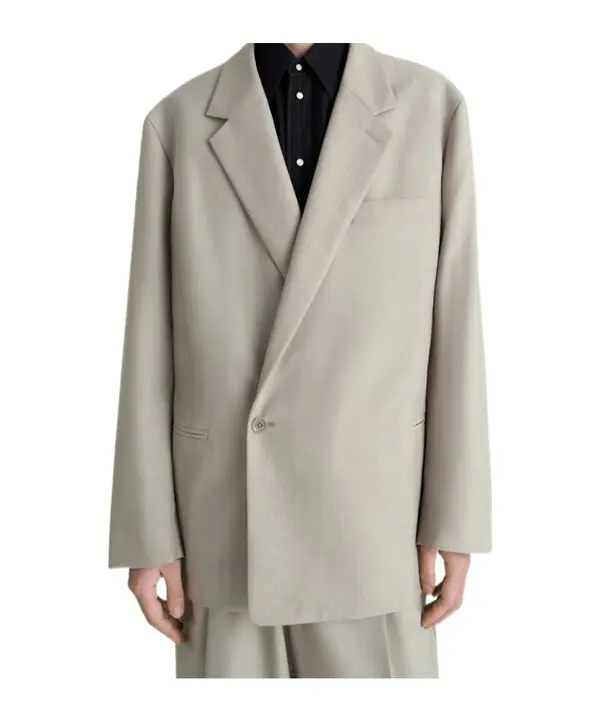 LEMAIRE Double-breasted Long Sleeved Blazer