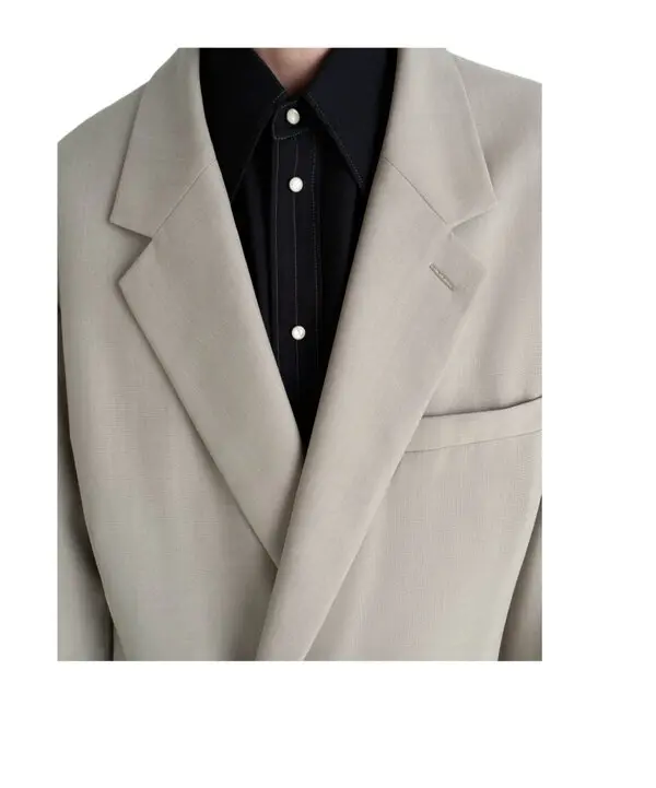 LEMAIRE Double-breasted Long Sleeved Blazer