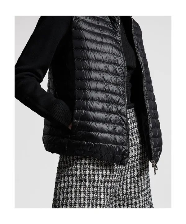 Moncler Padded Contrasting Zip-up Jacket