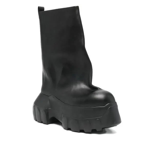 Rick Owens Round-toe Boots