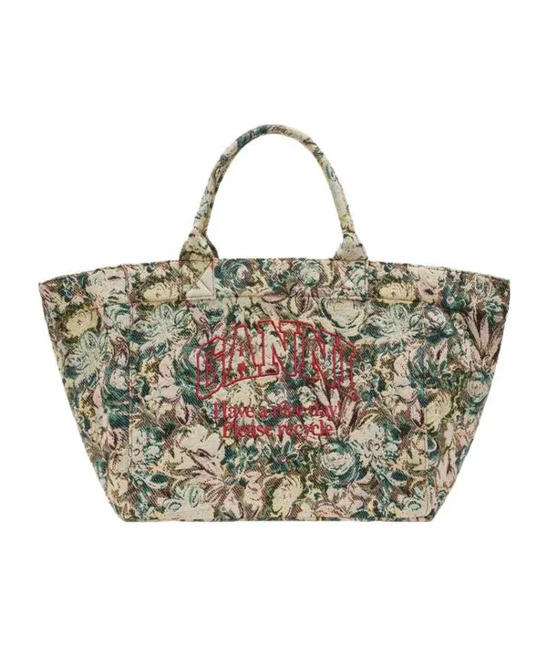 GANNI Xxl Reversible Tote Bag