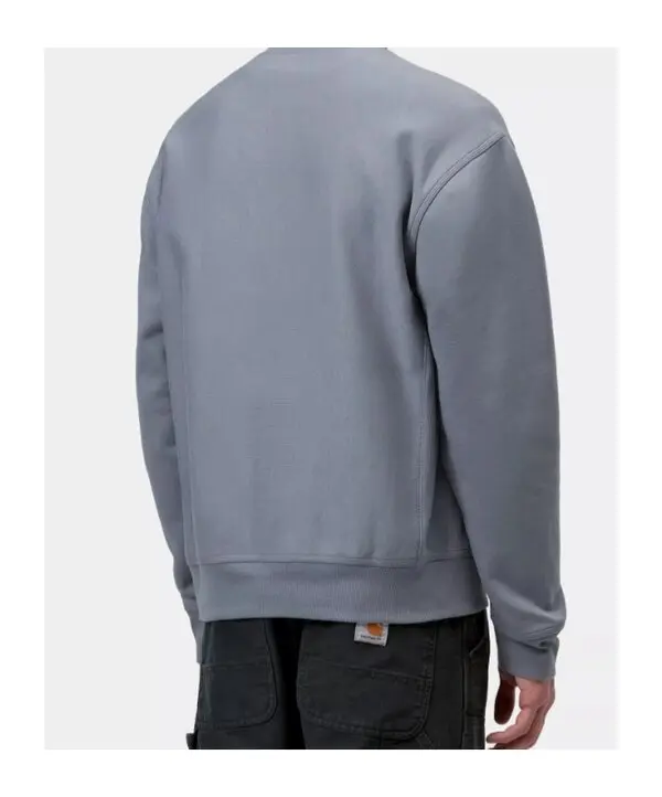 Carhartt American Script Embroidered-logo Crew-neck Sweater