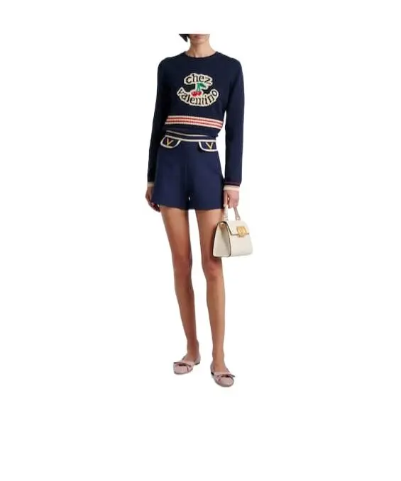 Valentino Garavani Bowow Leather Ballet Flats