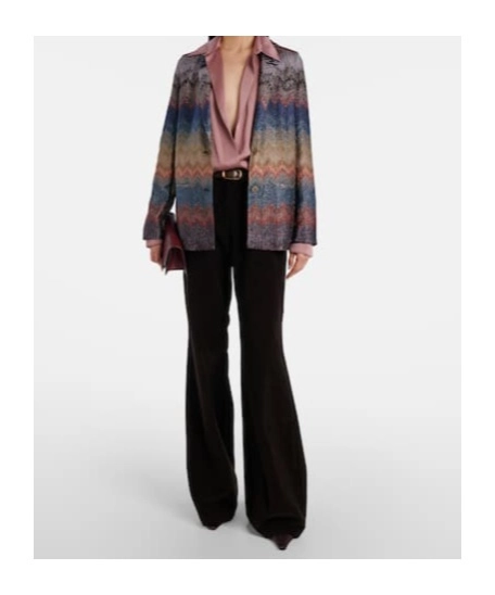 Missoni Zigzag Lamé Blazer