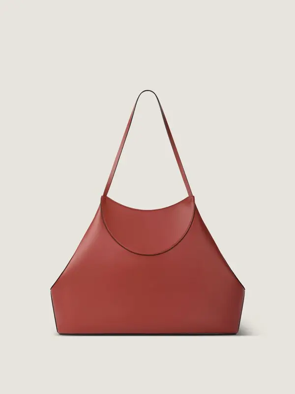 Givenchy Medium Facet Tote Bag In Grained Leather