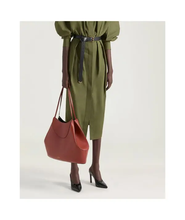 Givenchy Medium Facet Tote Bag In Grained Leather