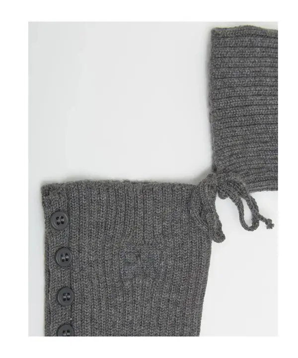 Paloma Wool Buttoned Ribbed Knit Leg Warmers