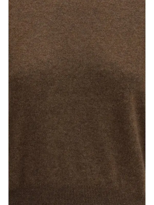 LISA YANG Genevra Short Sleeve Knitted Top