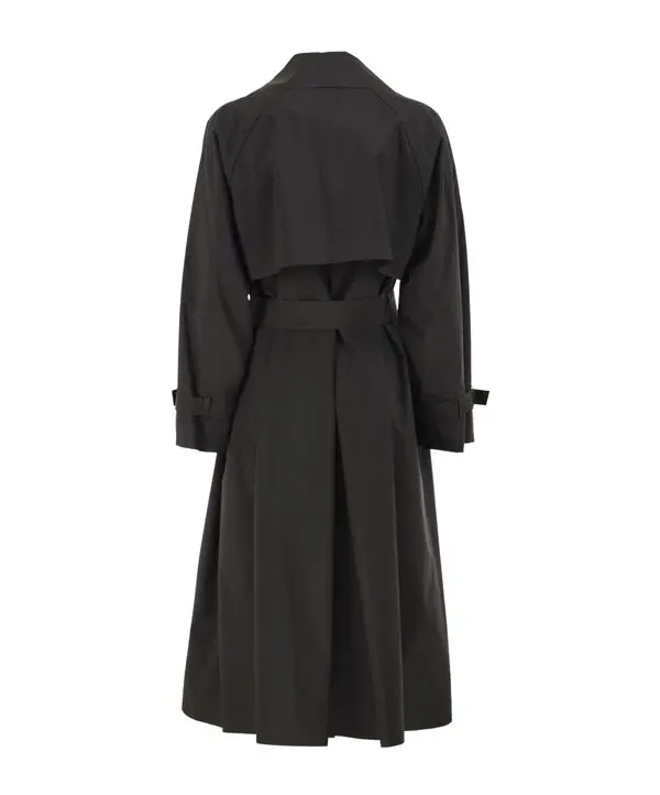 Max Mara Long Water-repellent Technical Trench Coat