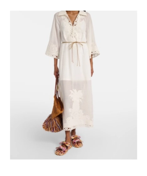 Zimmermann Carousel Printed Espadrille Slides