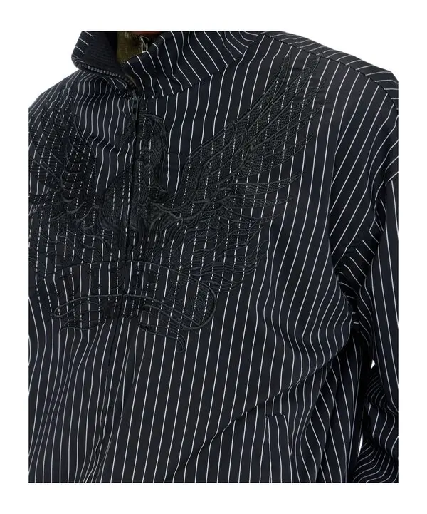 DIESEL® Pinstripe Embroidered Jacket