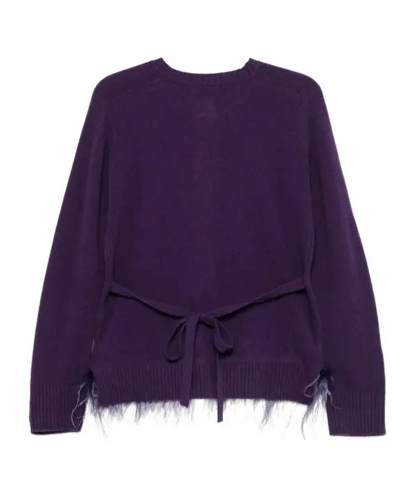 P.a.r.o.s.h Long-sleeved Knitted Cardigan