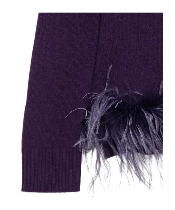 P.a.r.o.s.h Long-sleeved Knitted Cardigan