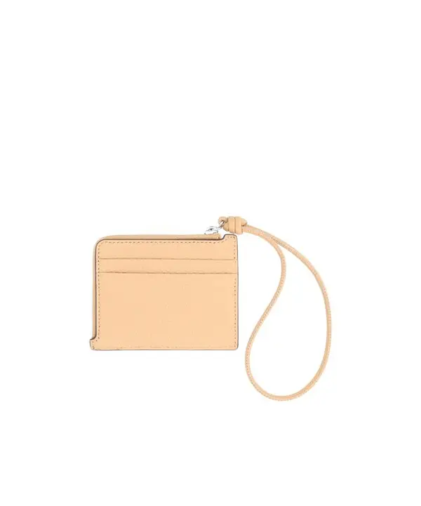 Michael Kors Jet Set Small Pebbled Leather Wristlet Card Case