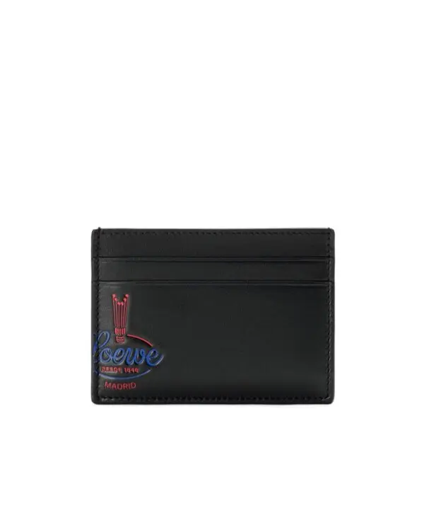 Loewe Logo-print Cardholder - Black