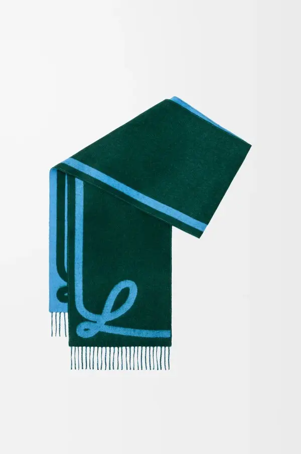 Loewe Fringed-hem Scarf