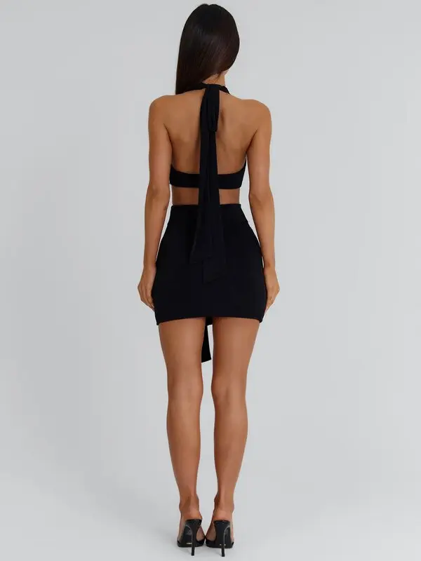 OUTCAST Marci Mini Dress - Black