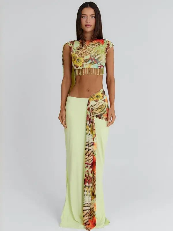 OUTCAST Briana Maxi Dress Tigerlily