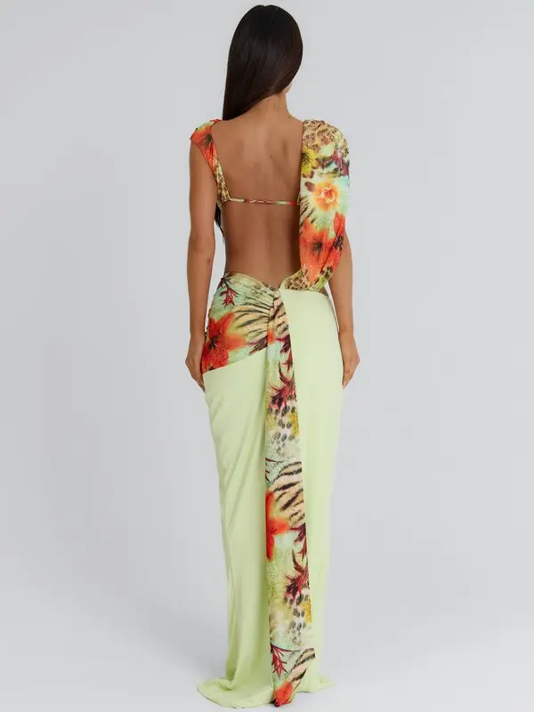 OUTCAST Briana Maxi Dress Tigerlily