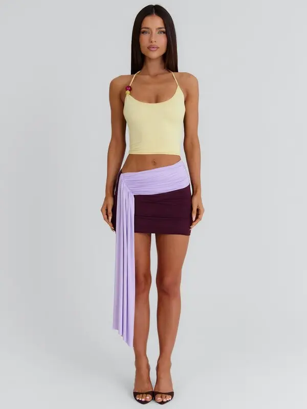 OUTCAST Kenley Mini Dress And Purple