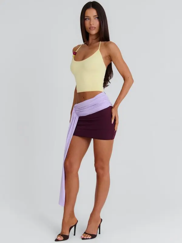 OUTCAST Kenley Mini Dress And Purple