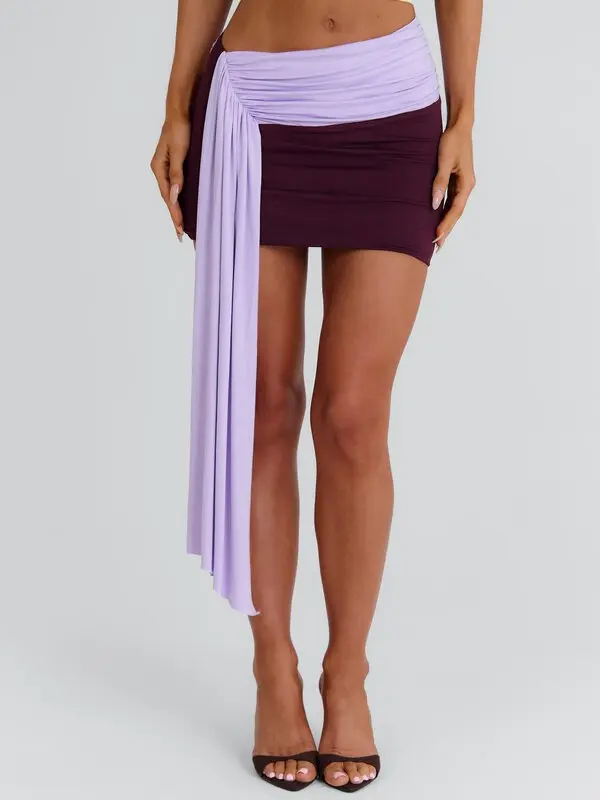 OUTCAST Kenley Mini Dress And Purple