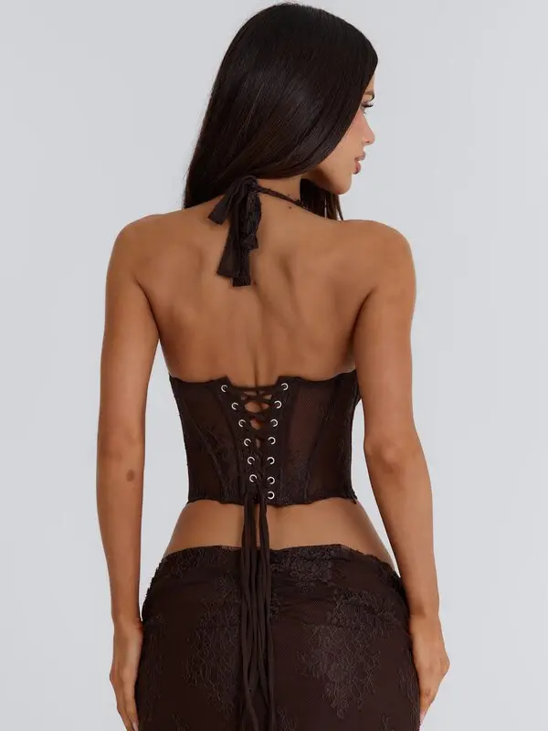 OUTCAST Debbie Top Chocolate