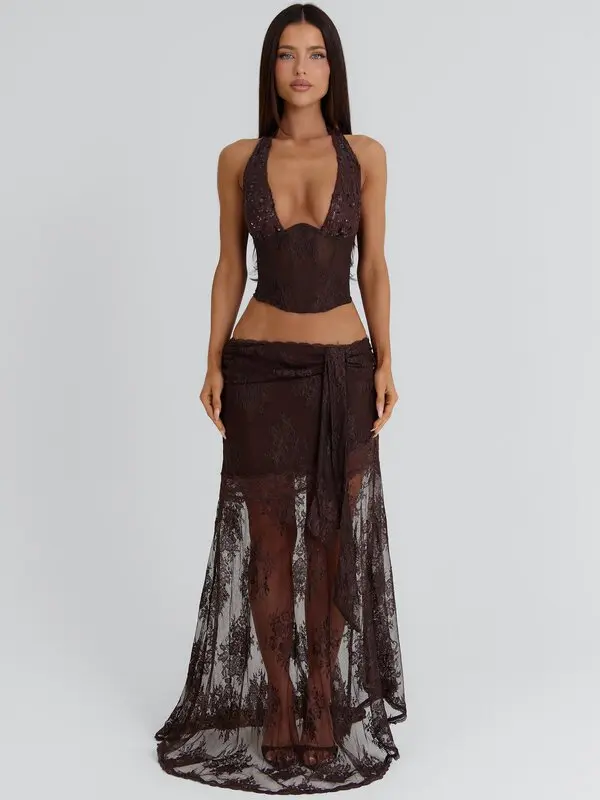 OUTCAST Debbie Top Chocolate