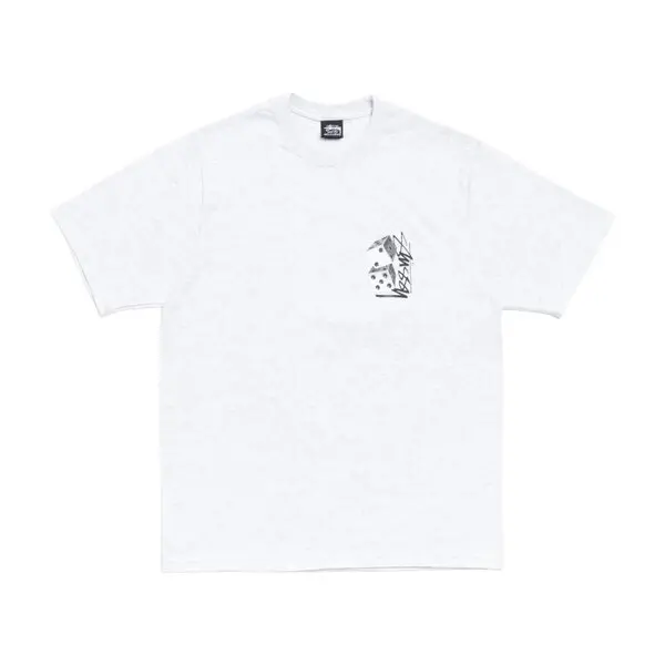 StÜssy Tall Dice T-shirt - Ash Heather