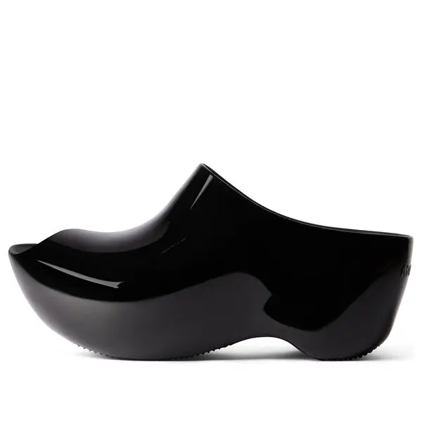 Balenciaga Technoslide Sandals - Black