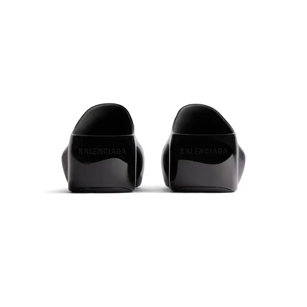 Balenciaga Technoslide Sandals - Black