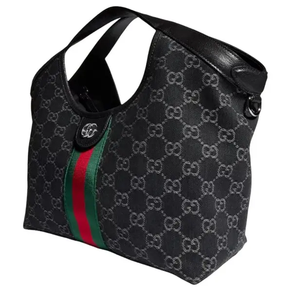 Gucci Giglio Small Tote Bag - Black
