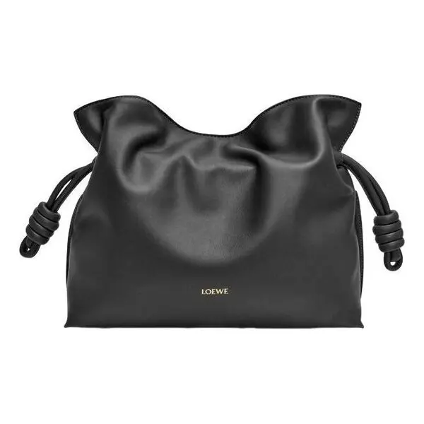 Loewe Medium Flamenco Clutch - Black