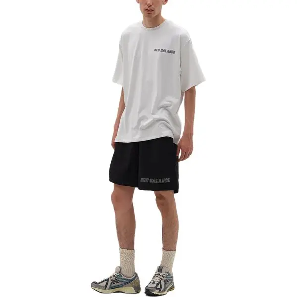 NEW BALANCE Met24 Reflection Nb Logo T-shirt Asia Sizing - White