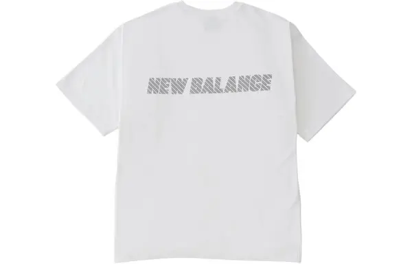 NEW BALANCE Met24 Reflection Nb Logo T-shirt Asia Sizing - White